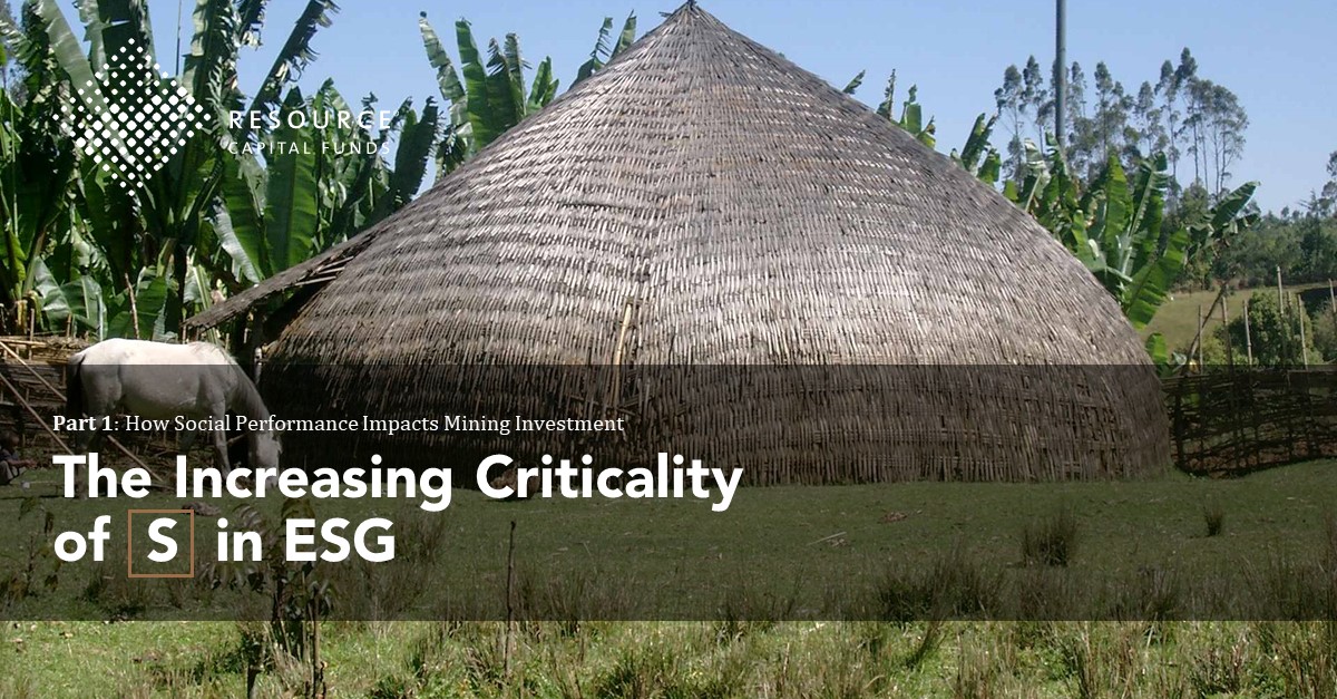 The Increasing Criticality of S in Mining ESG | Resource Capital Funds